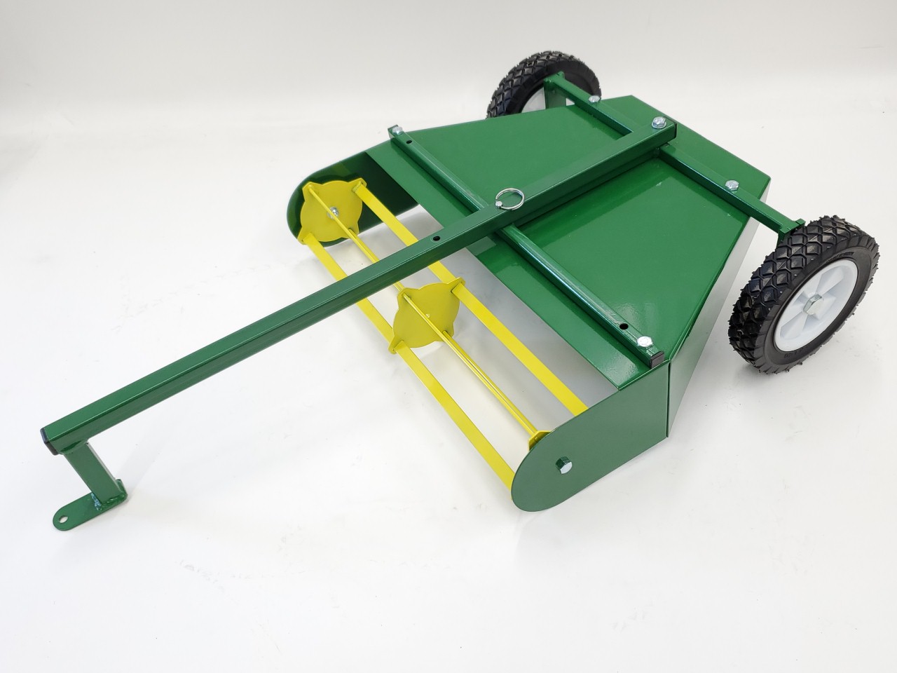 Pedal Tractor Center Pivot Haybine Green – River Valley Mower Salvage