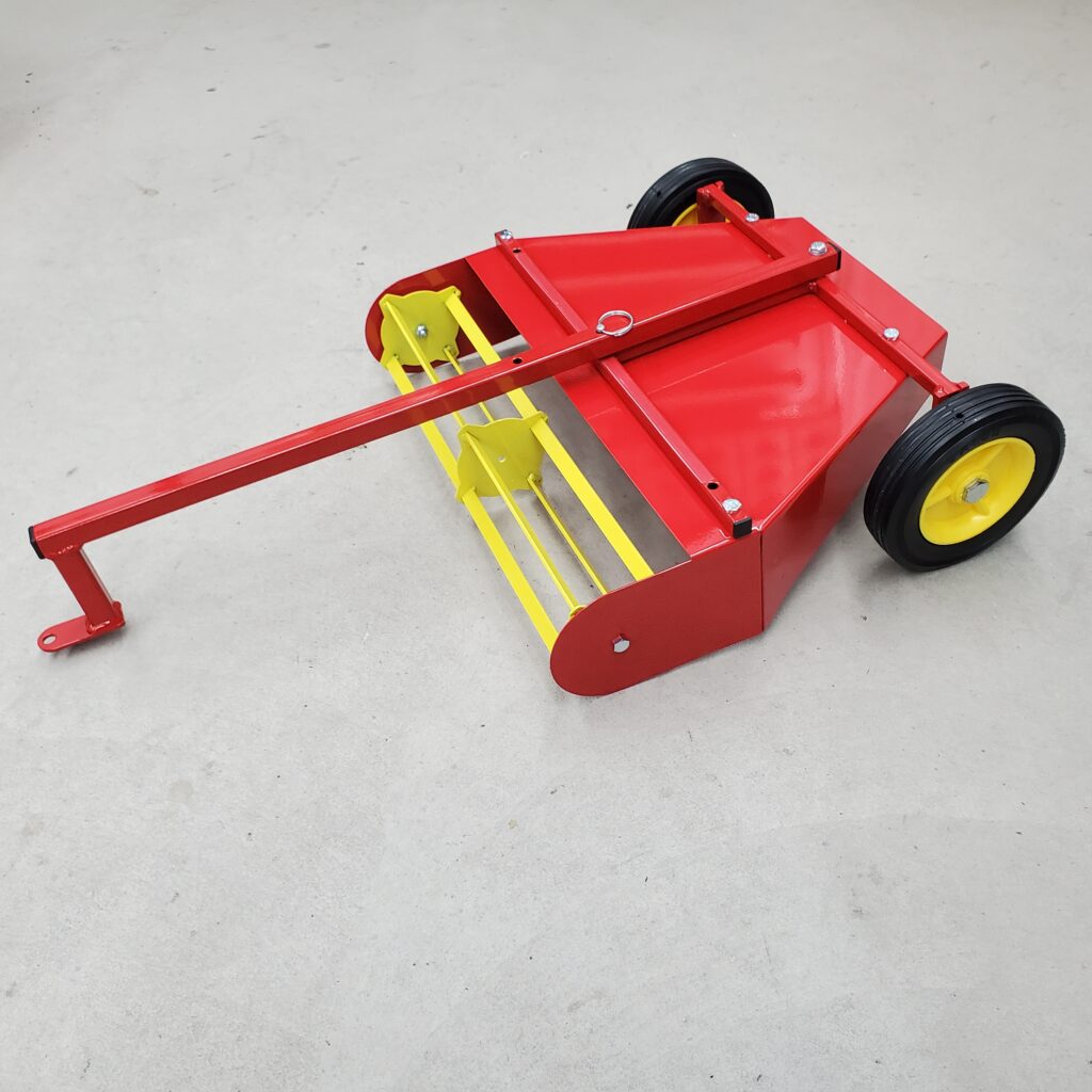 Pedal Tractor Center Pivot Haybine Red – River Valley Mower Salvage